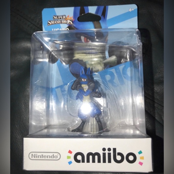 Nintendo | Other | Nintendo Amiibo Lucario Pokemon Character Super Smash Bros | Poshmark